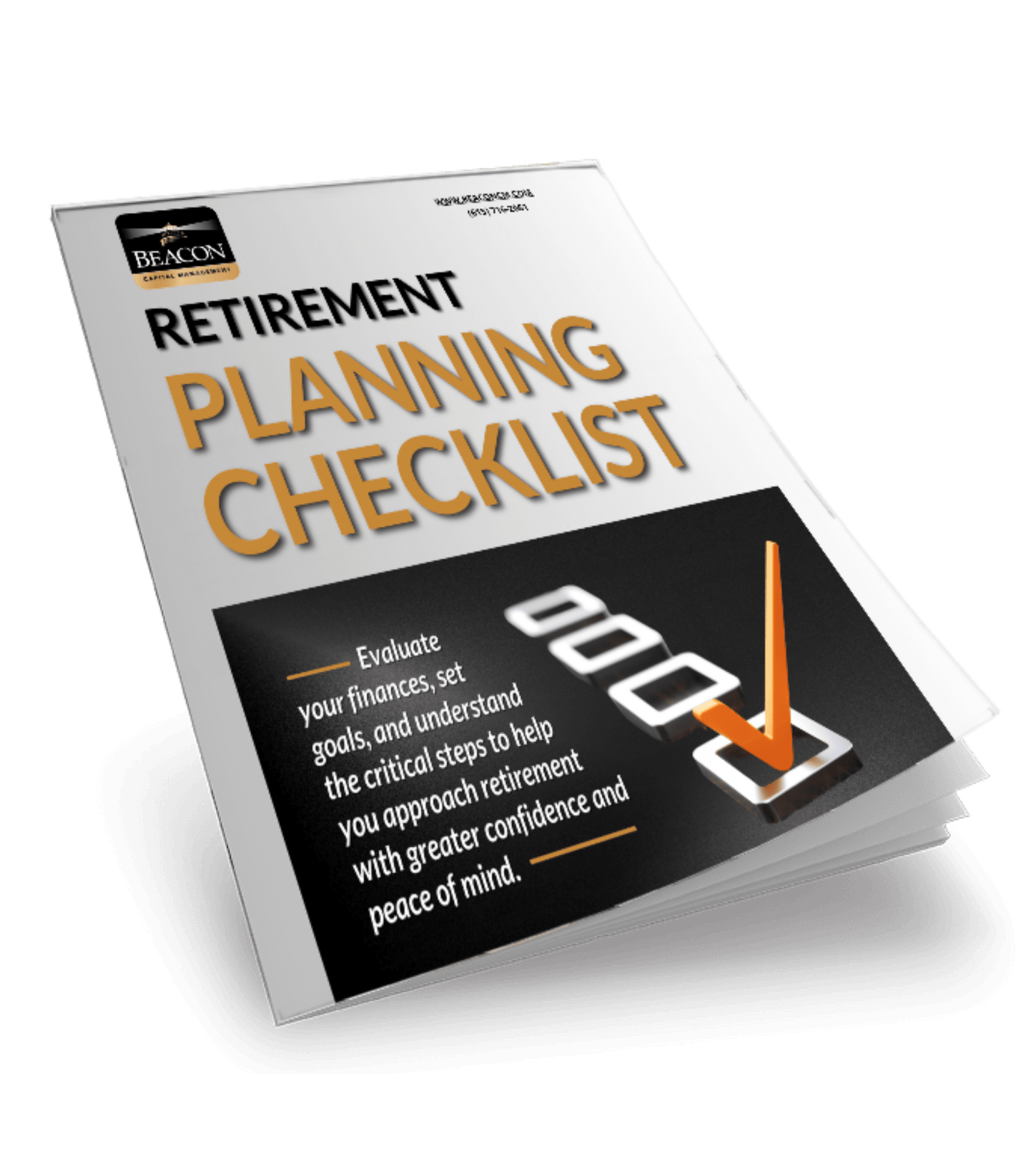 Thank You - Retirement Planning Checklist | Beacon Capital Management